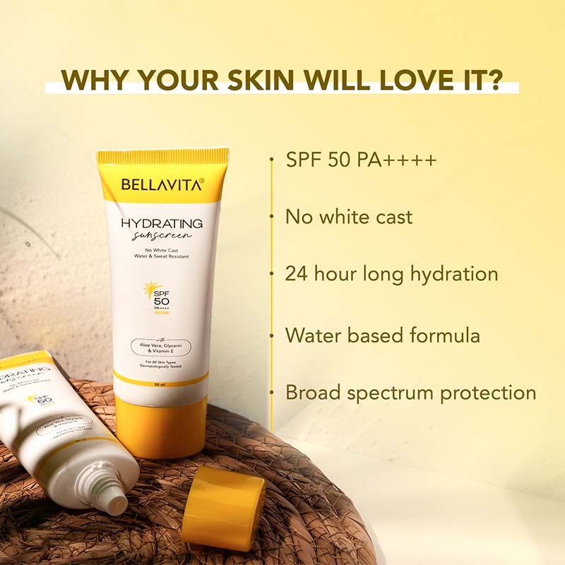 Water Based Sunscreen SPF 50 PA+++ | Lightweight & Non-Greasy ...