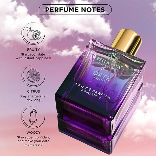 Buy BellaVita Date perfume for women Online in India 2024 I BellaVita