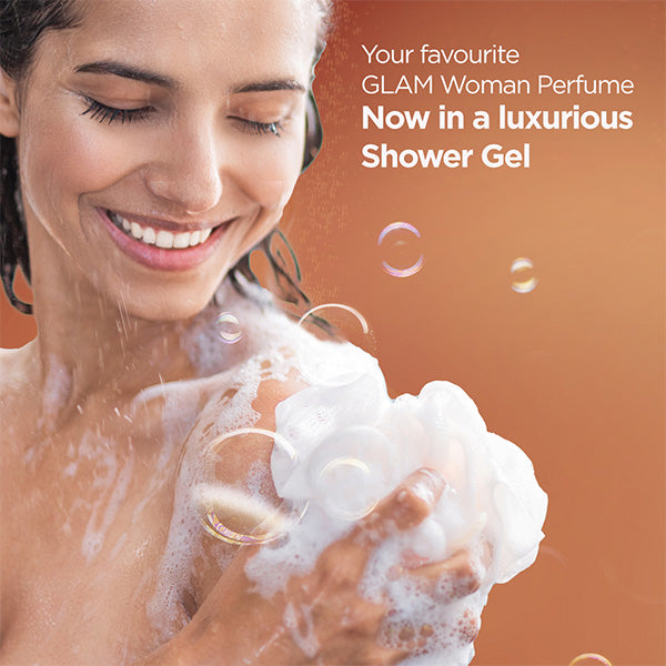 Buy Glam Woman Shower Gel Online I Best Shower Gel for Skin 2024 I BellaVita