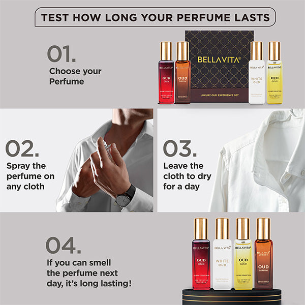 Luxury Oud Experience Perfume Set - 4 x 20ml
