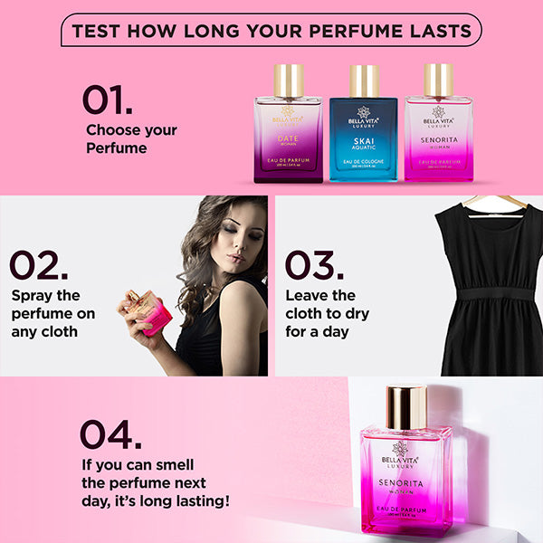 Buy Senorita Perfume for Women I Long Lasting Fragrance Online
