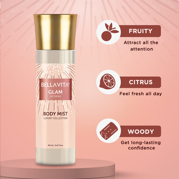 Buy Glam Woman Body Mist for Women 2025 I BellaVita