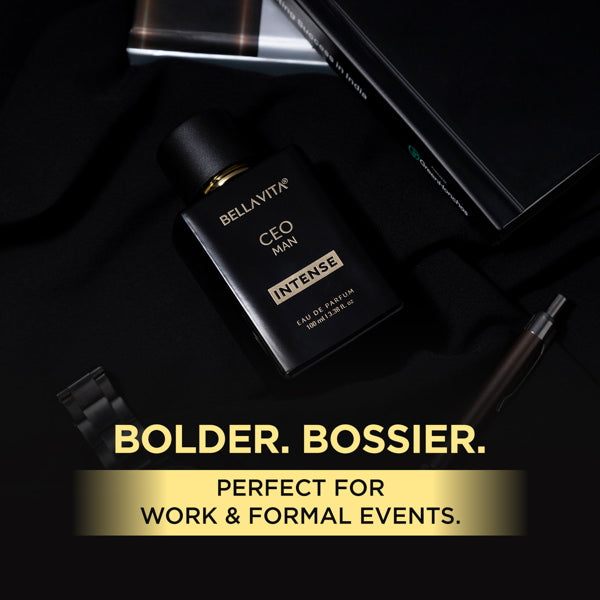 Buy CEO Man Intense Perfume for Men I Eau de Parfum Online 2024 I BellaVita