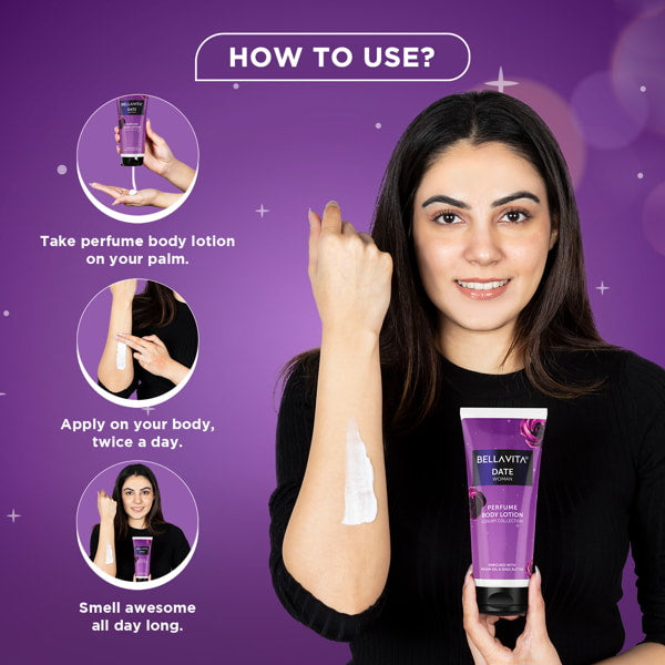 Buy DATE Woman Perfume Body Lotion I Body Lotion for Women Online in ...