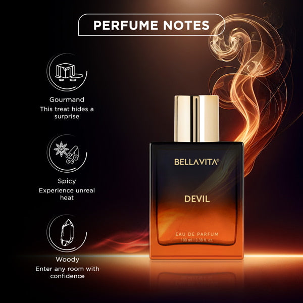 Devil Unisex Perfume 100ml I Best Fragrance for Men and Women I BellaVita