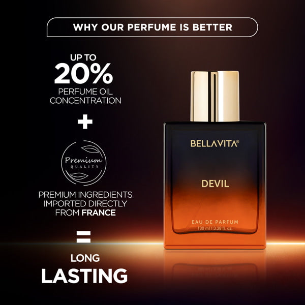 Devil Unisex Perfume 100ml I Best Fragrance for Men and Women I BellaVita