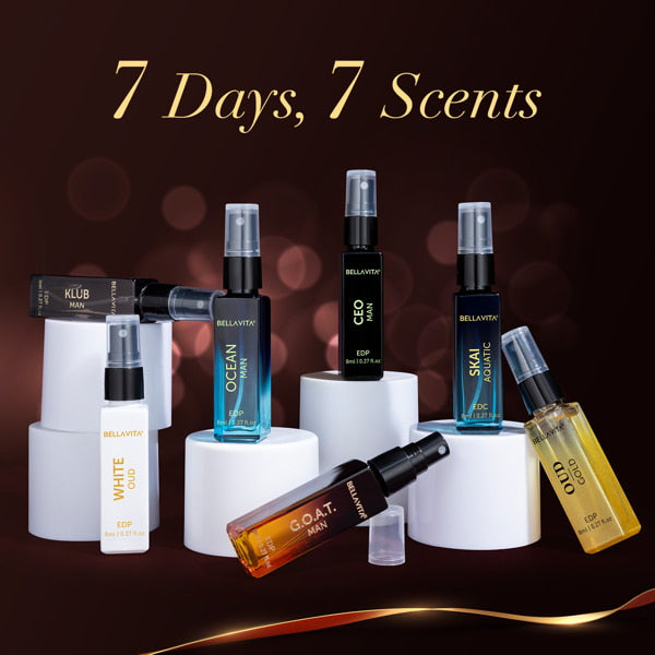 Discovery Gift Set for Men – 7 Perfume x 8ml Premium Fragrance Trial ...