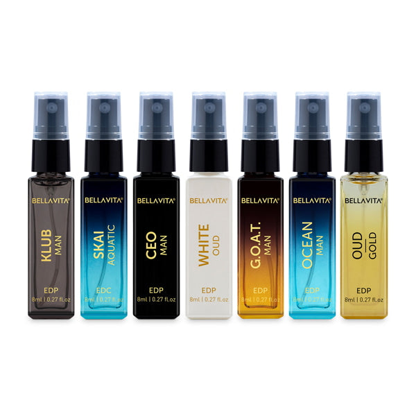 Discovery Gift Set for Men – 7 Perfume x 8ml Premium Fragrance Trial ...