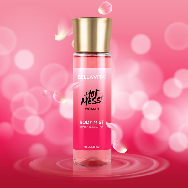 Hot Mess Body Mist - 150ml | Long Lasting Floral Citrusy Mist for Women ...