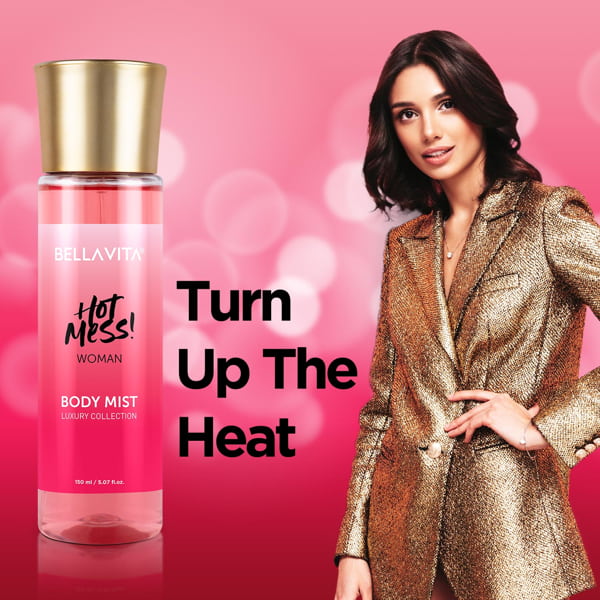 Hot Mess Body Mist - 150ml | Long Lasting Floral Citrusy Mist for Women ...