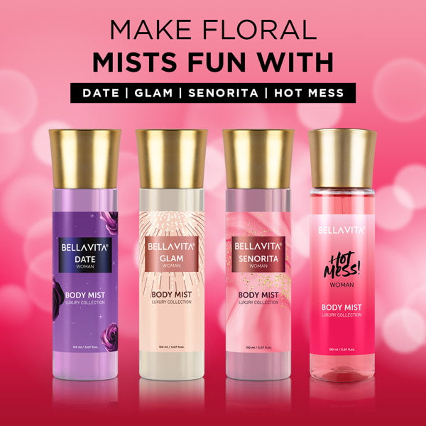 Hot Mess Body Mist - 150ml | Long Lasting Floral Citrusy Mist for Women ...