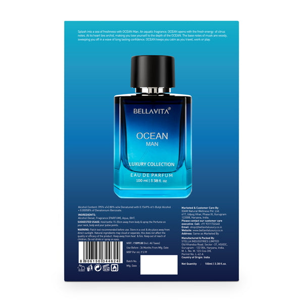 Buy Ocean Man Perfume I Eau De Parfum I Perfume For Men Online 2024 I ...