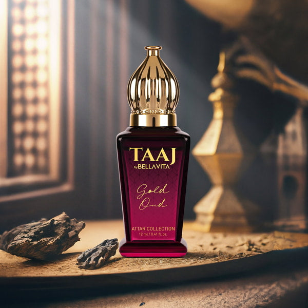 Buy Taaj Gold Oud Attar 12ml I Best Attar Perfume for Men and Women I ...