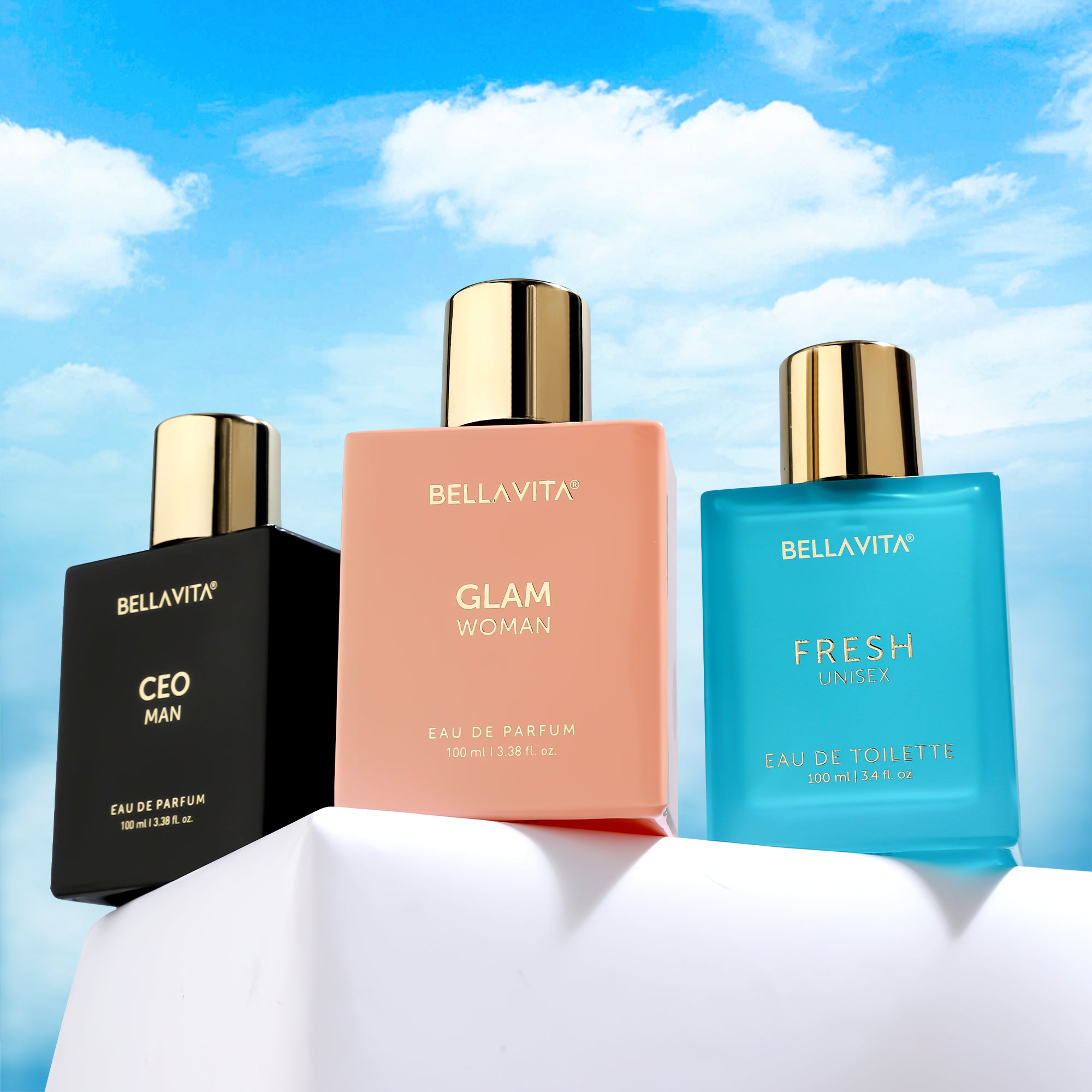 Buy 3 Perfume Combo Pack for Men and Women Online I BellaVita