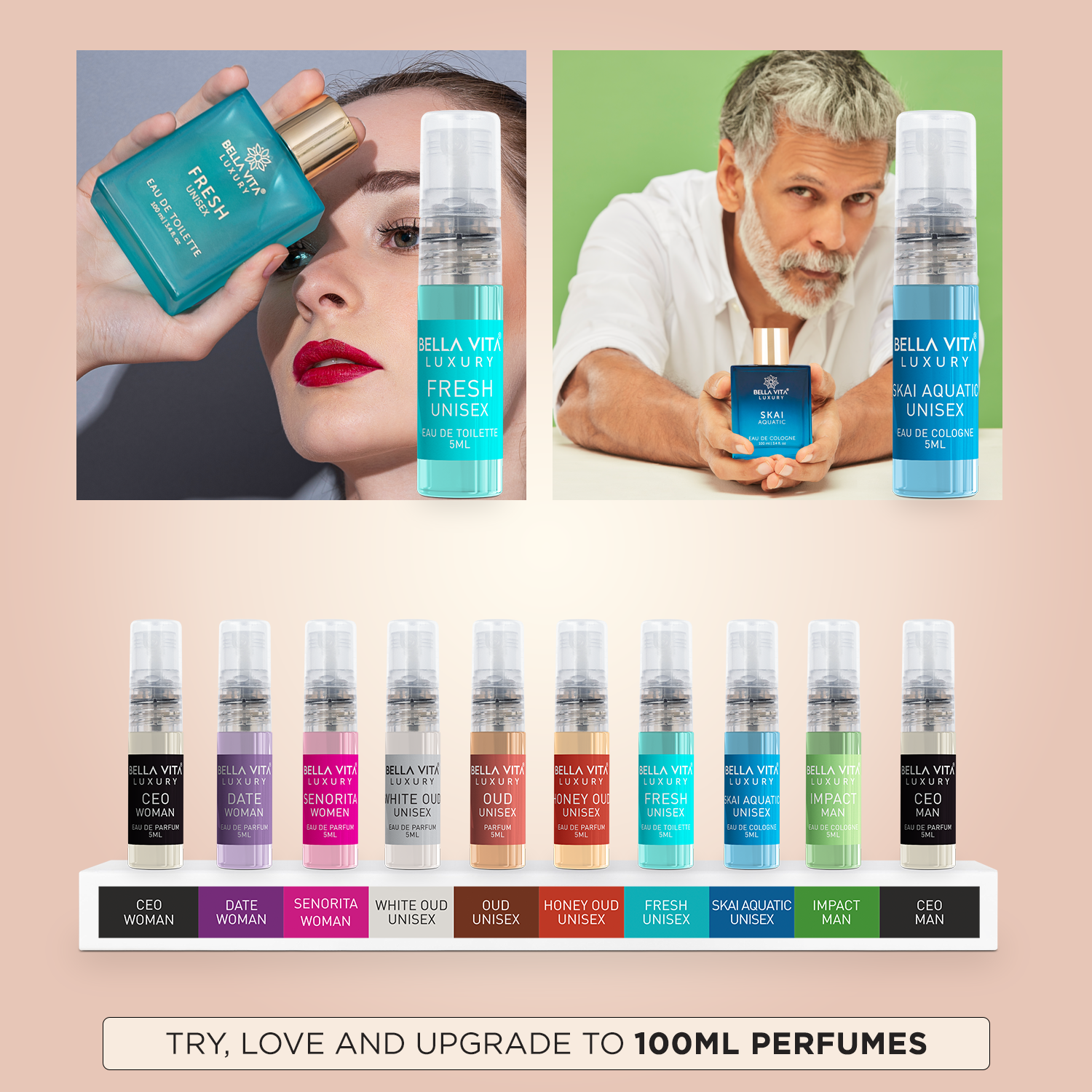 Buy Perfume Trial Pack for Men and Women I Best Pocket Perfume Tester 2025